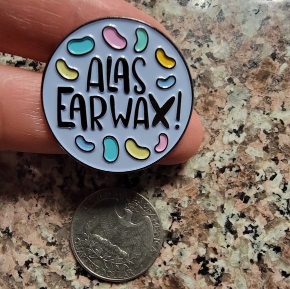 Jewelry | Harry Potter Alas Earwax Albus Dumbledore Round Enamel Pin ...